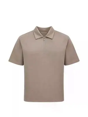 TOMBOLINI Zero Gravity Zip-fastening Polo Shirt - Neutrals