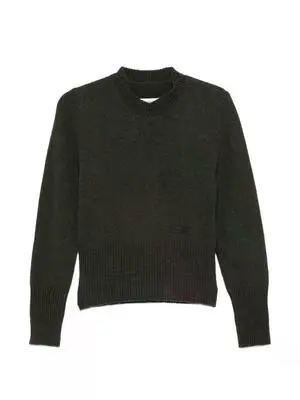 MAISON MARGIELA Numeric Signature Ribbed-trim Sweater