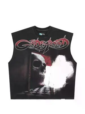 GODSPEED Fate’s Doorstep Sleeveless T-shirt - Black