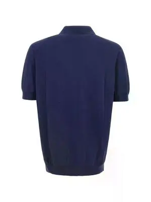 FILIPPO DE LAURENTIIS Buttonless V-opening T-shirt