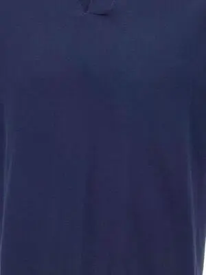 FILIPPO DE LAURENTIIS Buttonless V-opening T-shirt