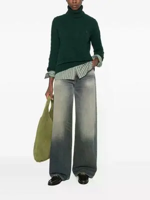 Polo Ralph Lauren Cable Knit Roll Neck Sweater