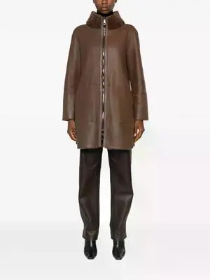 SUPREMA Shearling-panelled Reversible Coat