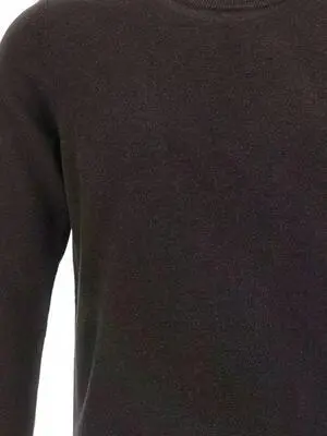 KANGRA Crew Neck Sweater With Ribbed Trim