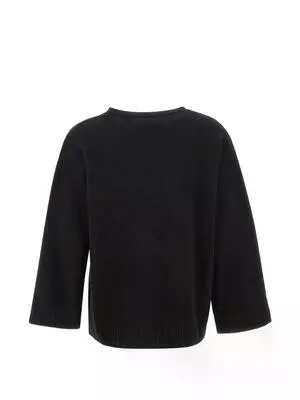 KANGRA Button-sleeve Virgin Wool Knit