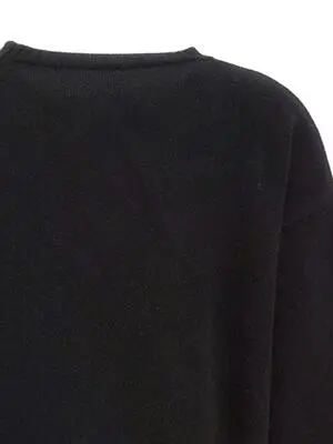 KANGRA Button-sleeve Virgin Wool Knit