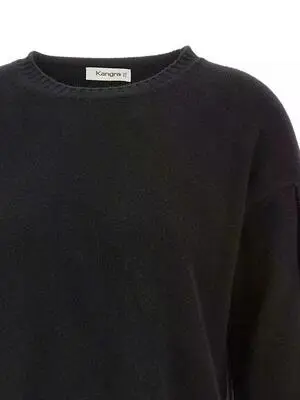 KANGRA Button-sleeve Virgin Wool Knit