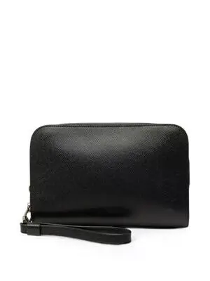 LOUIS VUITTON 2007 Taiga Pochette Baikal Clutch Bag - Black