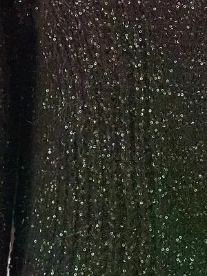 KAOS Sequin-embellished Open-knit Cardigan