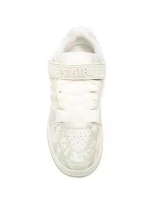 Amiri Ma Skyline Snakeskin Effect Sneakers