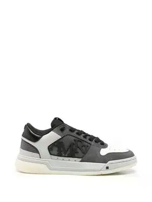 Amiri Panelled Logo-patch Sneakers - Grey