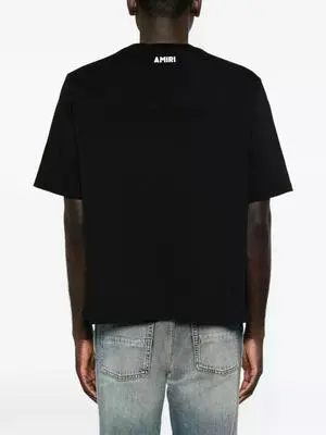 Amiri Logo-print T-shirt - Black