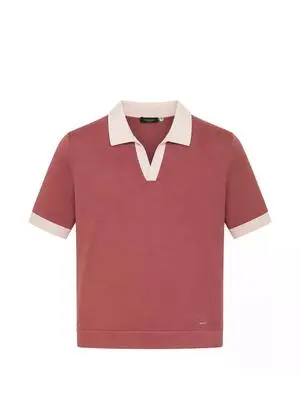 TOMBOLINI Contrast-trim T-shirt - Red