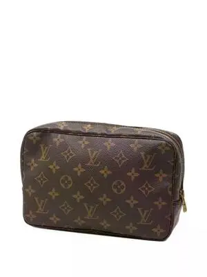 LOUIS VUITTON Monogram Canvas Trouse Toilette 23 Clutch Bag
