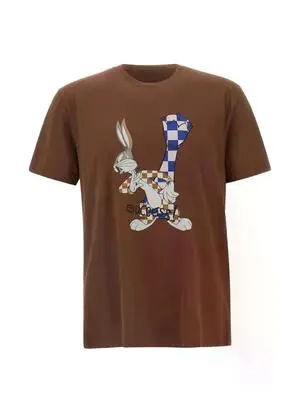 Iceberg Bugs Bunny Print T-shirt - Brown