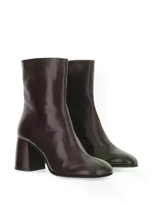 POEVE Block Heel Ankle Boots