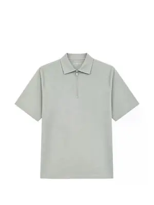 TOMBOLINI Zip-fastening Short-sleeve Polo Shirt - Green
