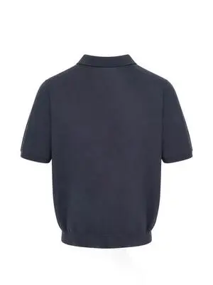 TOMBOLINI Zip-fastening Short-sleeve Polo Shirt