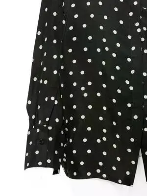 Christian Wijnants Polka-dot Tie Neck Blouse
