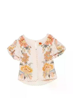 Farm Rio Puff Sleeve Blouses