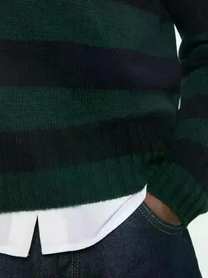 BEYOU Striped Sweater