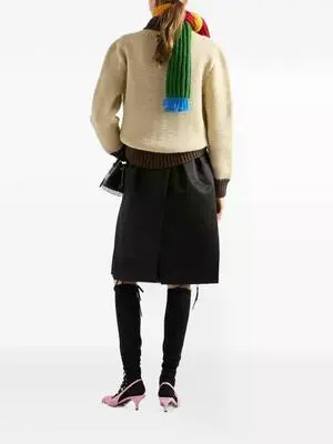 Prada Wool Zipper Cardigan