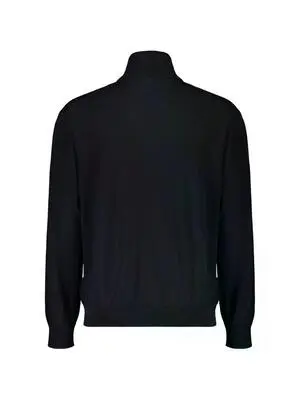 Paul & Shark High-neck Virgin-wool Sweater - Black