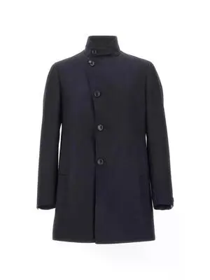 Tagliatore Gordon Button-up Wool Coat