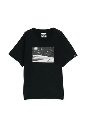 AGNES B. Graphic-print T-shirt - Black