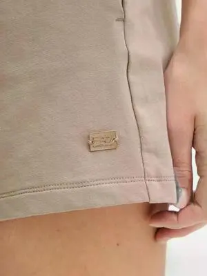 EA7 Logo Plaque Drawstring Shorts