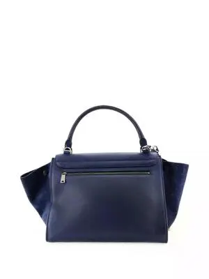 Celine Trapeze Bag Leather Medium Satchel