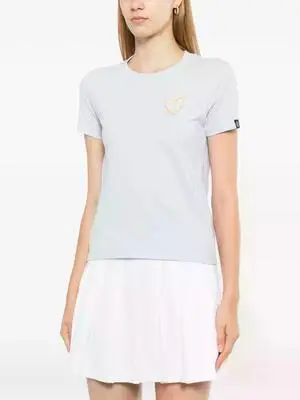 AGNES B. Logo Embroidered T-shirt
