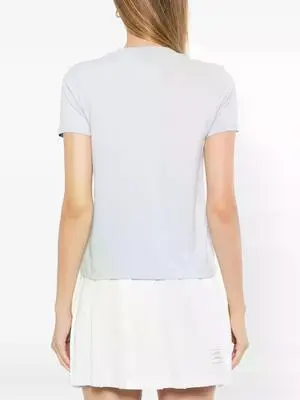 AGNES B. Logo Embroidered T-shirt