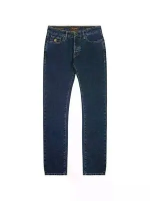 MOORER Straight Leg Jeans - Blue