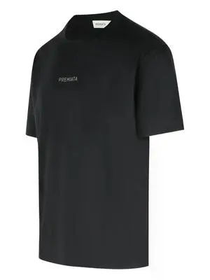 Premiata Logo-print T-shirt - Black