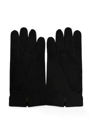 MOORER Suede-finish Gloves - Black