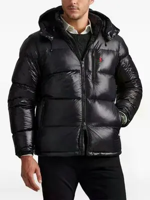 Polo Ralph Lauren The Gorham Glossed Hooded Down Jacket