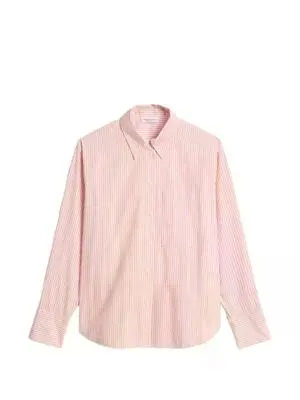Marc O'polo Striped Long-sleeved Shirt - Pink