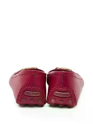LOUIS VUITTON Logo-plaque Ballerina Flats