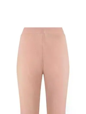 Alberta Ferretti Ribbed-waistband Trousers