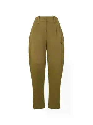 Alberta Ferretti Pleated Tapered Leg Trousers