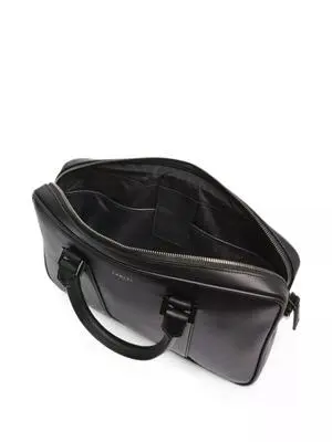 LANCEL Edgard Smooth-leather Laptop Bag