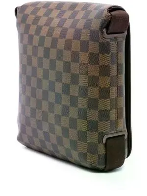 LOUIS VUITTON Damier Ebene Brooklyn Pm Crossbody Bag - Brown