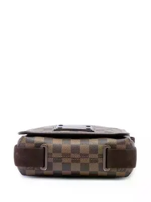 LOUIS VUITTON Damier Ebene Brooklyn Pm Crossbody Bag