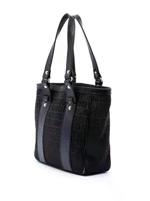 Fendi 2000-2010 Zucchino Canvas Tote Bag
