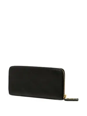 Saint Laurent 2020 Leather Zip Around Wallet Long Wallets