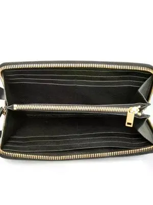 Saint Laurent 2020 Leather Zip Around Wallet Long Wallets