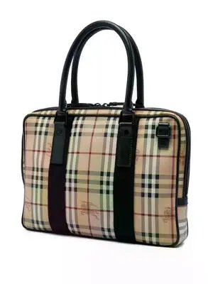 Burberry Haymarket Business Bag