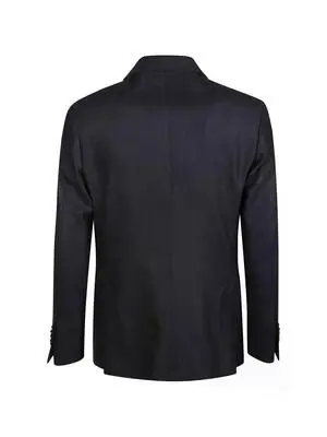 LARDINI Pinstripe Double-breasted Suit