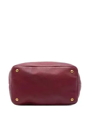 Prada Vitello Daino Convertible Tote Satchel